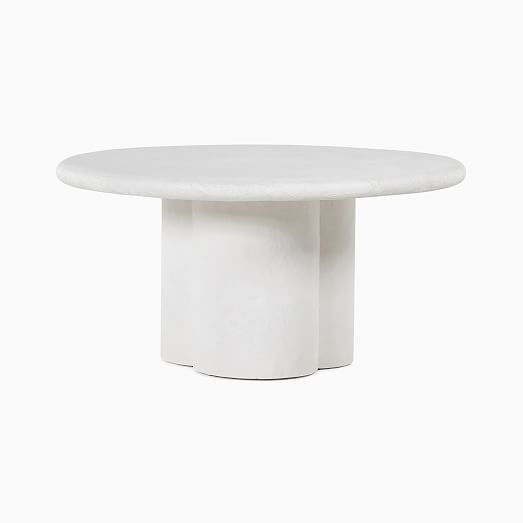 Scalloped Base Round Dining Table (60") | West Elm