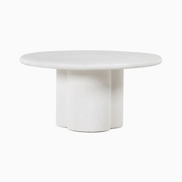 Scalloped Base Round Dining Table (60") | West Elm