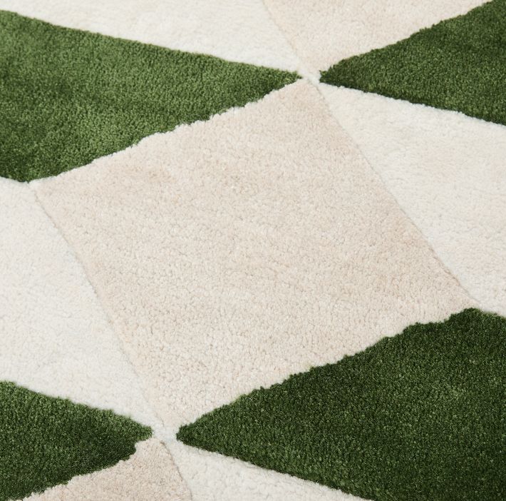 Faceted Tile Rug | West Elm