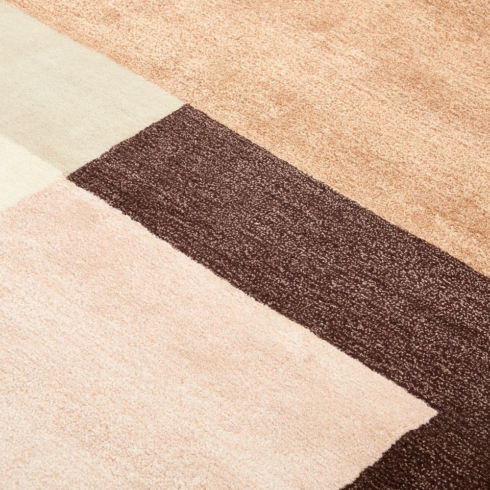 Colourblock Shine Rug | West Elm