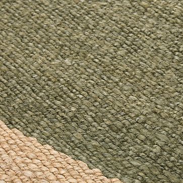 Bordered Jute Rug | West Elm
