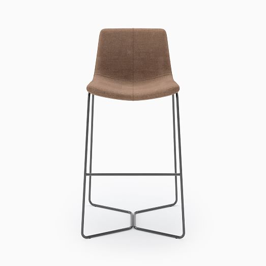 Slope Bar & Counter Stool | West Elm