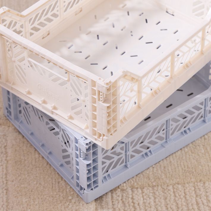Folding Storage Crate | West Elm