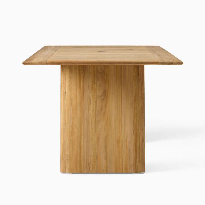 Anton Outdoor Teak Dining Table (72"–96") | West Elm