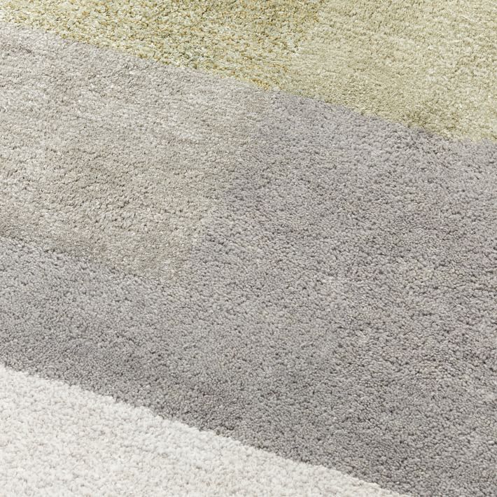 Colorblock Shine Rug | West Elm