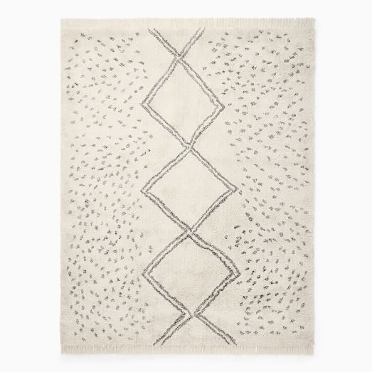Patterned Shag Rug | west elm
