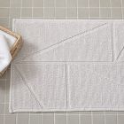 Triangle Sculpted Bath Mat | West Elm