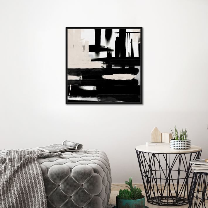 Shade in Motion Framed Wall Art | West Elm