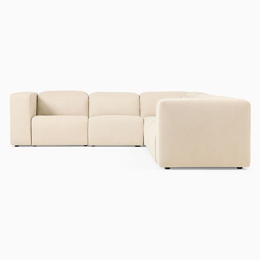 Leo Motion Reclining 5-Piece L-Shaped Sectional (119") | West Elm