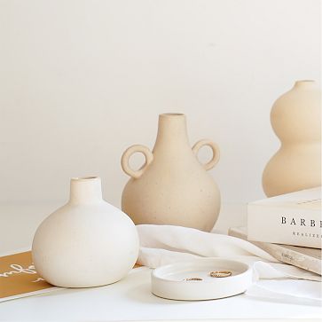 Osmos Studio Ceramic Belly Harappan Vase | West Elm