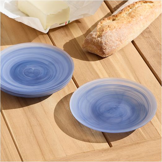 La Jolla Glass Bread & Butter Plate Sets | West Elm
