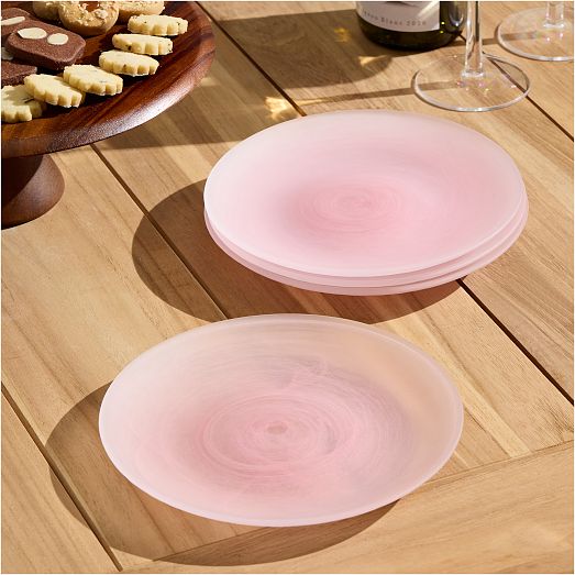 La Jolla Glass Salad Plate Sets | West Elm