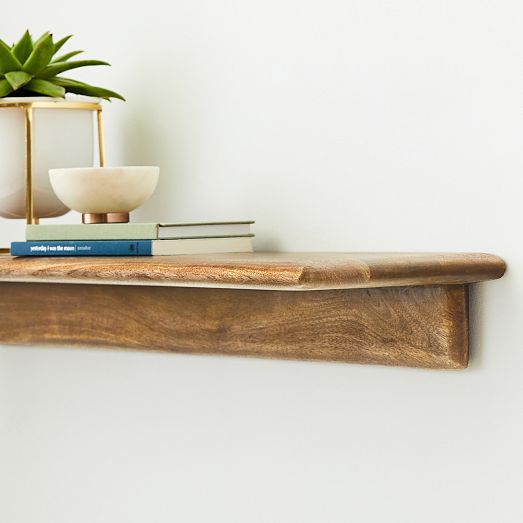 Anton Solid Wood Wall Shelves (24" – 48") | West Elm