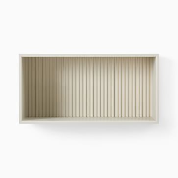 Quinn Open & Closed Floating Storage Cubby (28") | West Elm