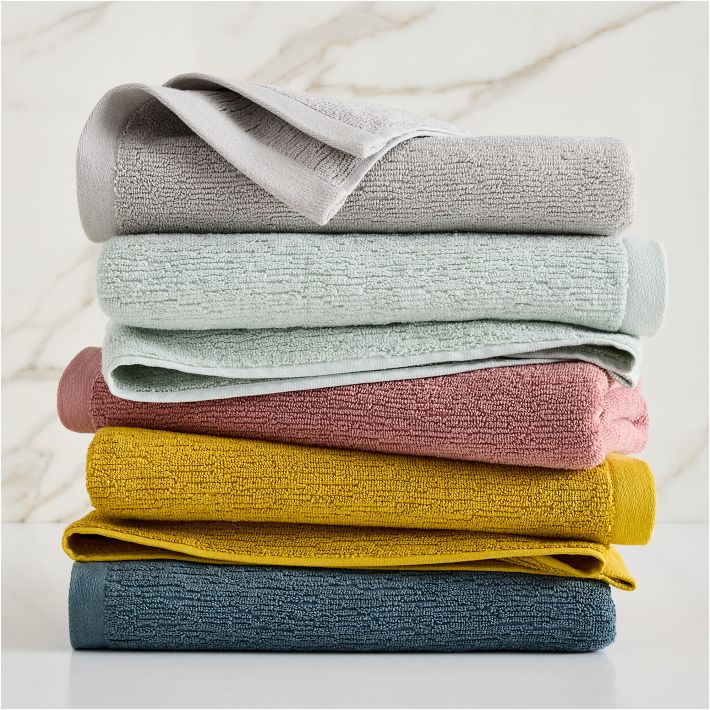 Everyday Textured Towels | West Elm