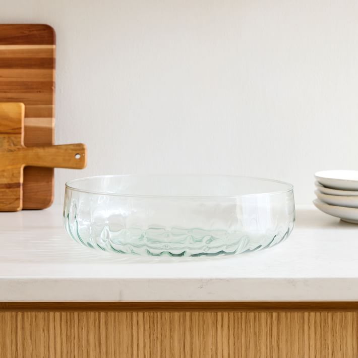 Mia Glass Serveware | West Elm