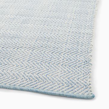 Rope Herringbone Outdoor Rug | West Elm