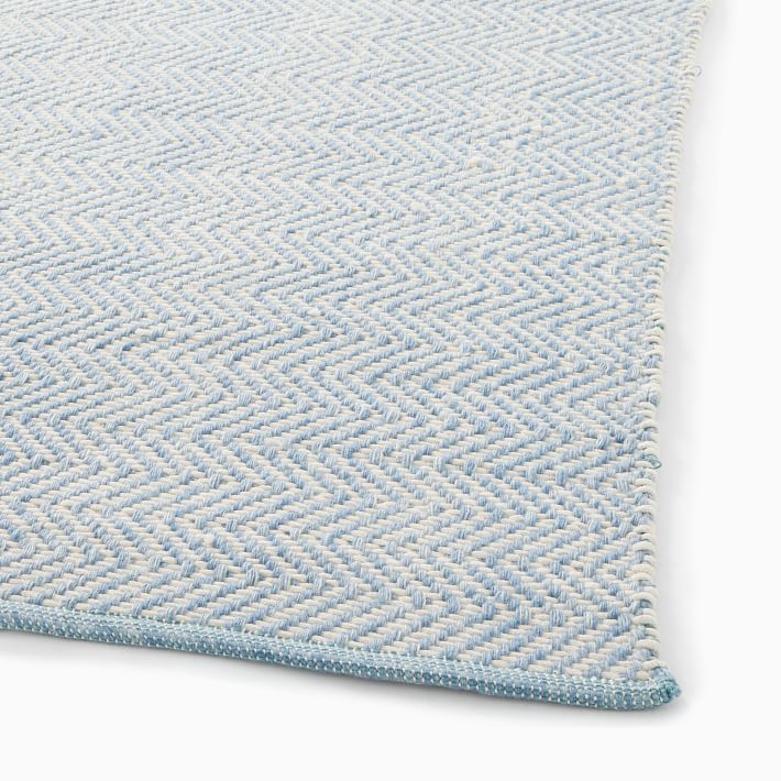 Rope Herringbone Outdoor Rug | West Elm