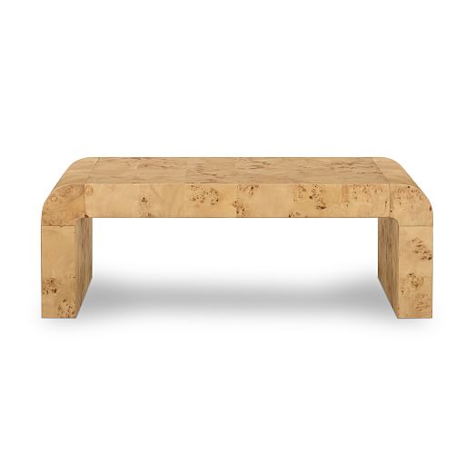 Cascading Top Rectangle Coffee Table | Media & Console Tables | West Elm