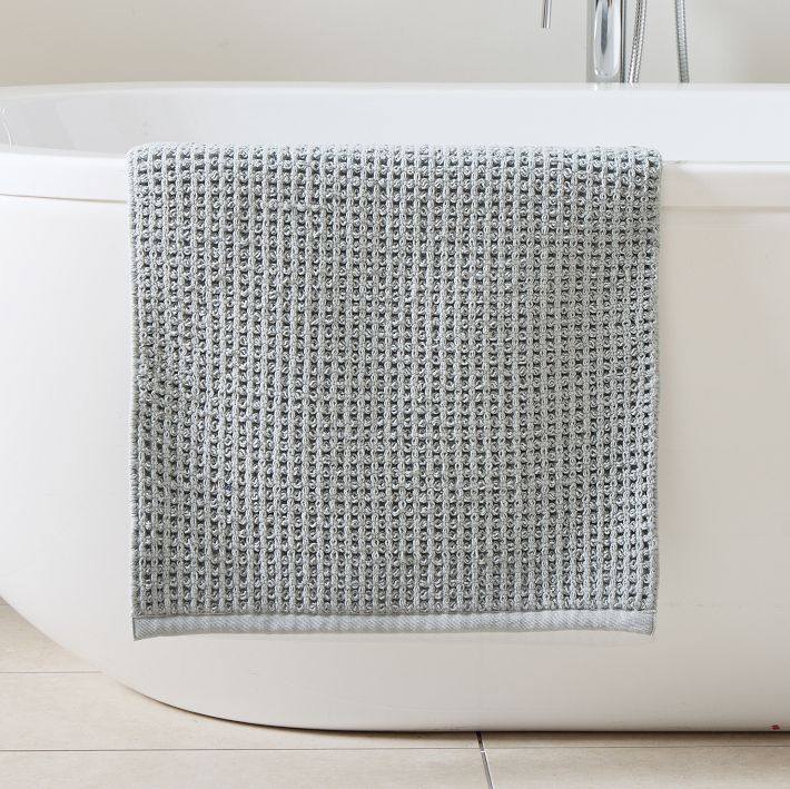 Plush Waffle Bath Mat | West Elm