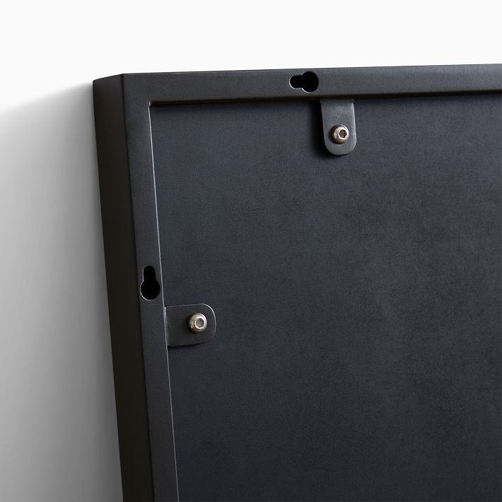 Metal Framed Long Rectangle Wall Mirror - 52"W x 20"H | West Elm