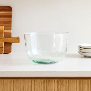 Mia Glass Serveware | West Elm