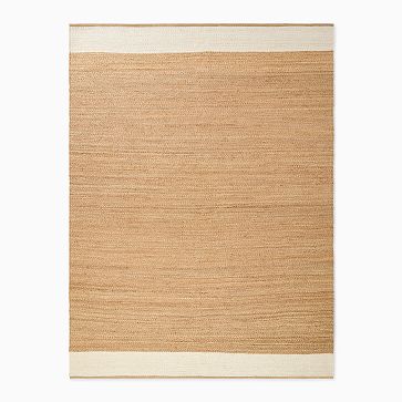 Bordered Jute Rug | West Elm