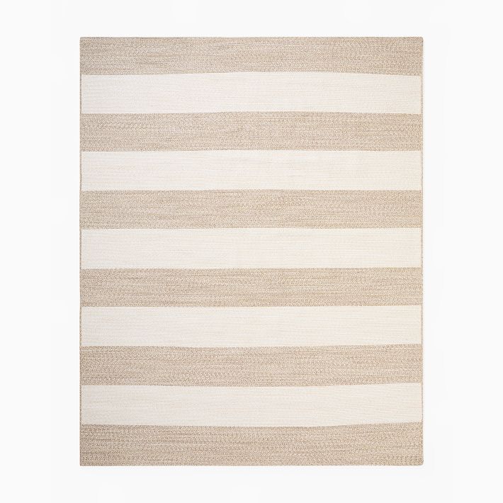 Cabana Stripe Indoor/Outdoor Rug | West Elm
