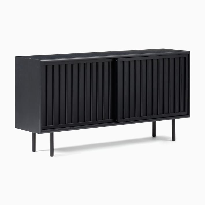 Slatted Shallow Media Console (48") | West Elm