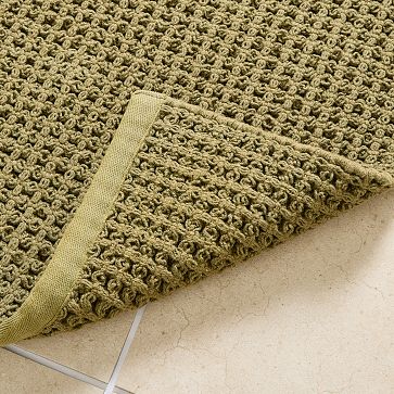 Plush Waffle Bath Mat | West Elm