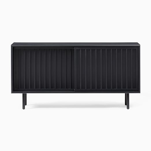 Slatted Shallow Media Console (48") | West Elm