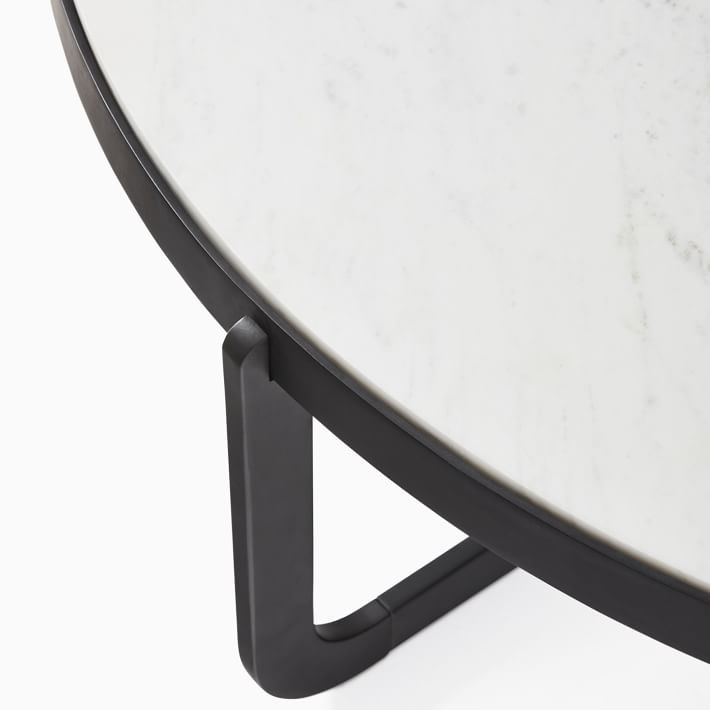 Mina Round Coffee Table | Modern Living Room Furniture | West Elm