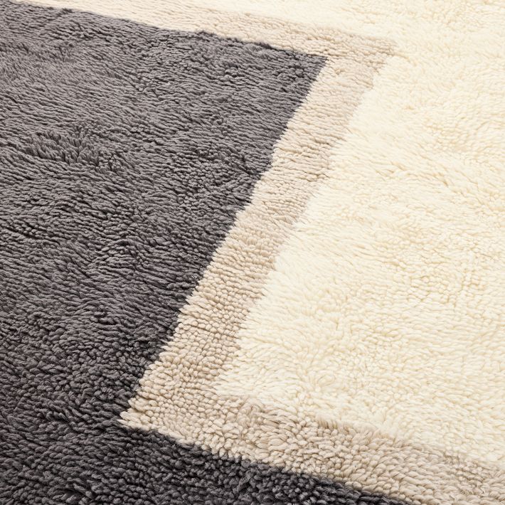 Stacked Shags Rug | West Elm