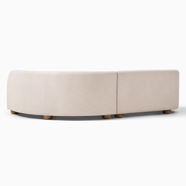 Laurent 2-Piece Wedge Chaise Sectional (111.5") | West Elm