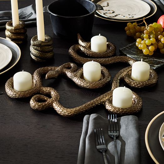 Snake Candle Holder Collection | West Elm