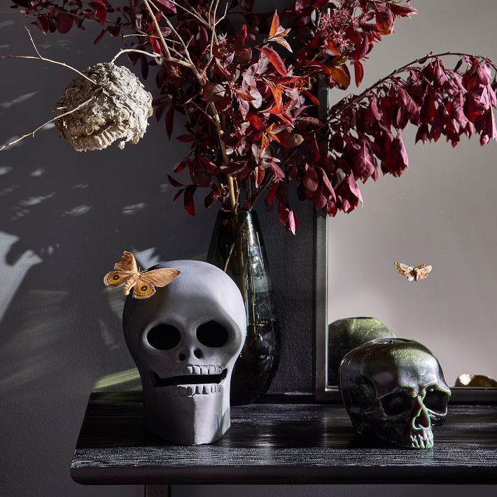 Get the Look: Halloween Skulls Decor | West Elm