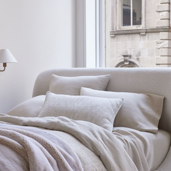 Chunky Cotton Texture Duvet Cover & Shams | West Elm