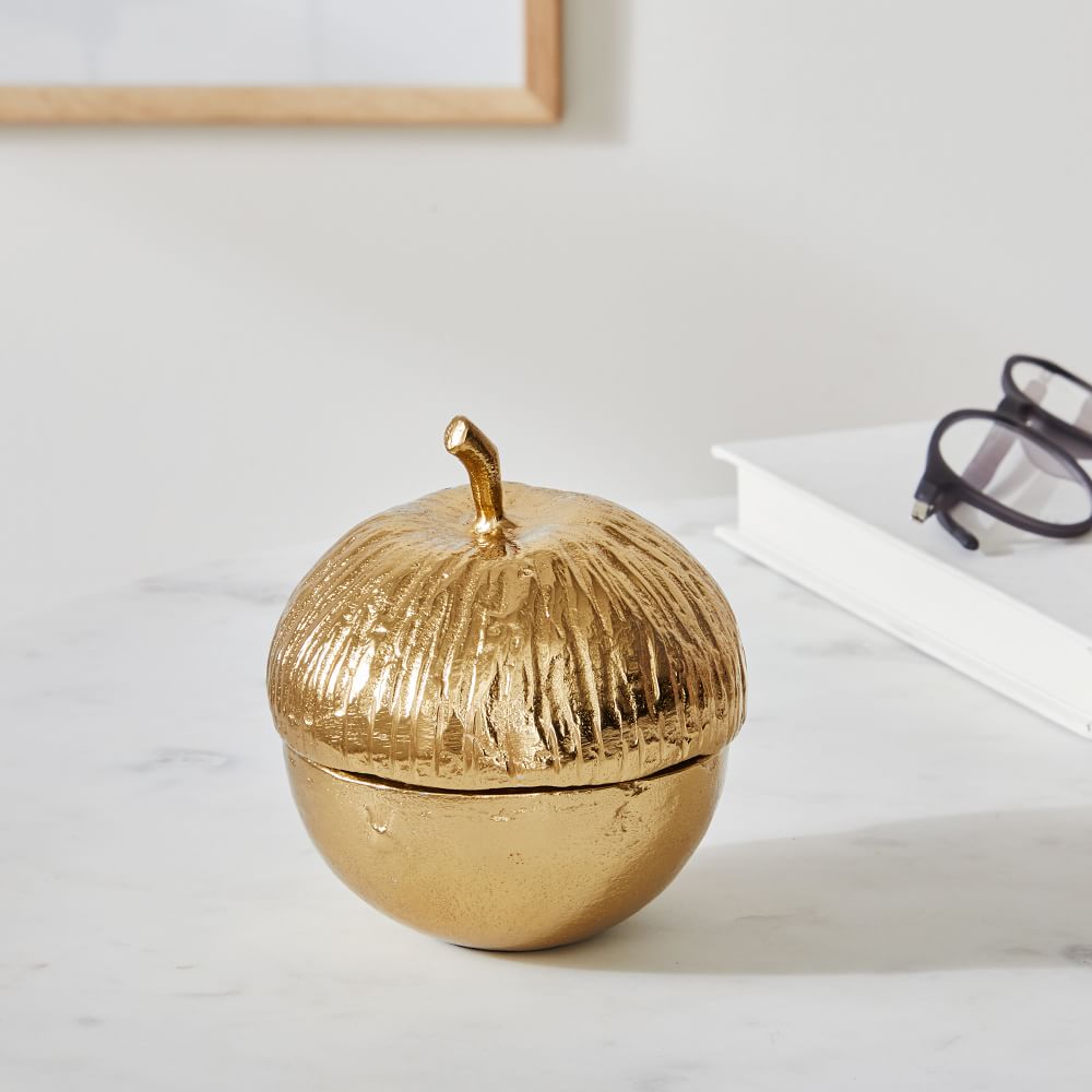 Metal Gourd Box | West Elm