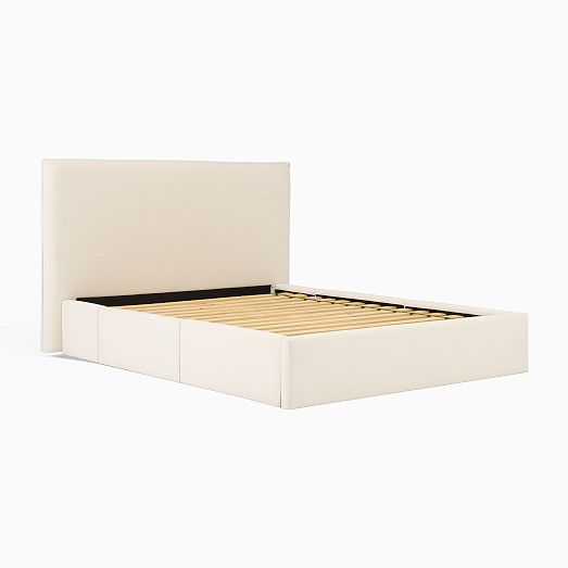 Freya Flange Side Storage Bed | West Elm