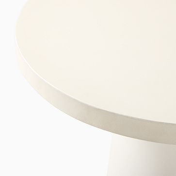 Concrete Indoor/Outdoor Pedestal Round Dining Table (32"–60") | West Elm
