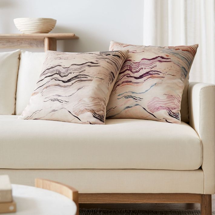 Painted Lines Pillow Cover | West Elm