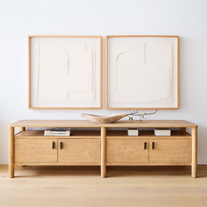Rowan Layered Paper Dimensional Wall Art | West Elm