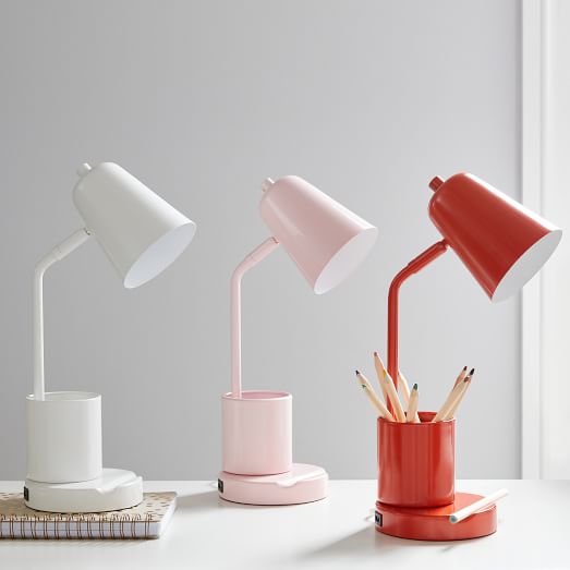 Modern Task Light w/Storage | West Elm