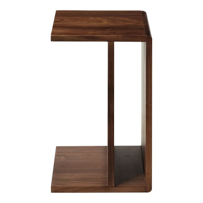 Wood C-Shaped Side Table (12.5") | West Elm