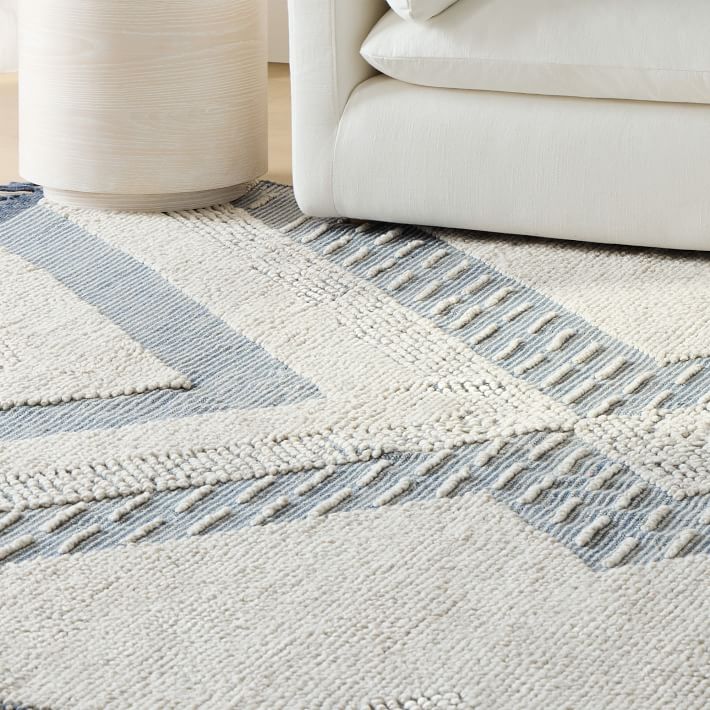 Textured Diamonds Indoor/Outdoor Rug | West Elm