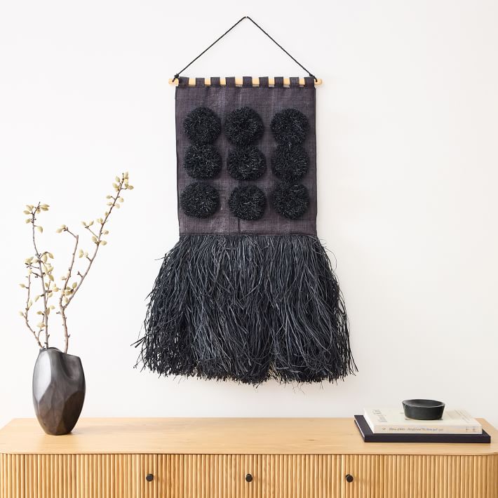 Diego Olivero Raffia Wall Art | West Elm