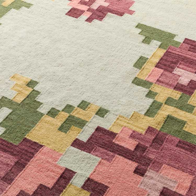 Pixel Floral Rug | West Elm