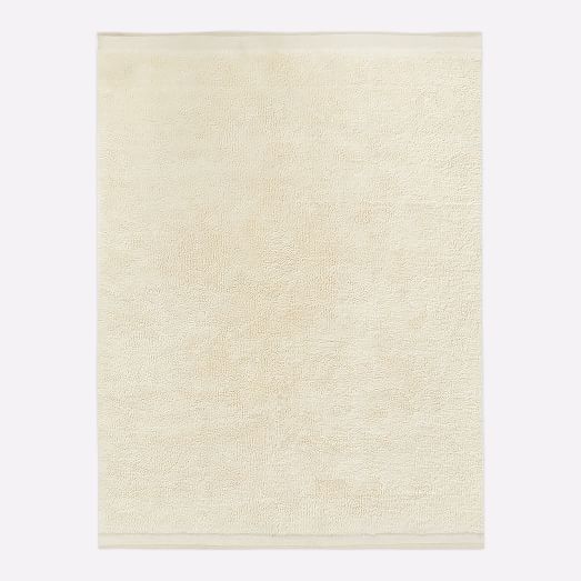 Hand-Loomed Solid Shag Rug | West Elm