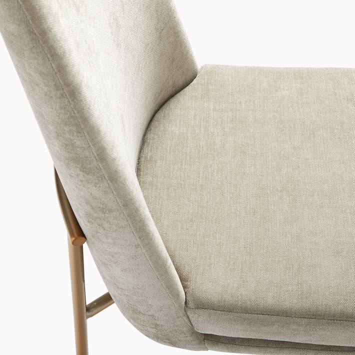 Jack Metal Frame High-Back Dining Chair | West Elm