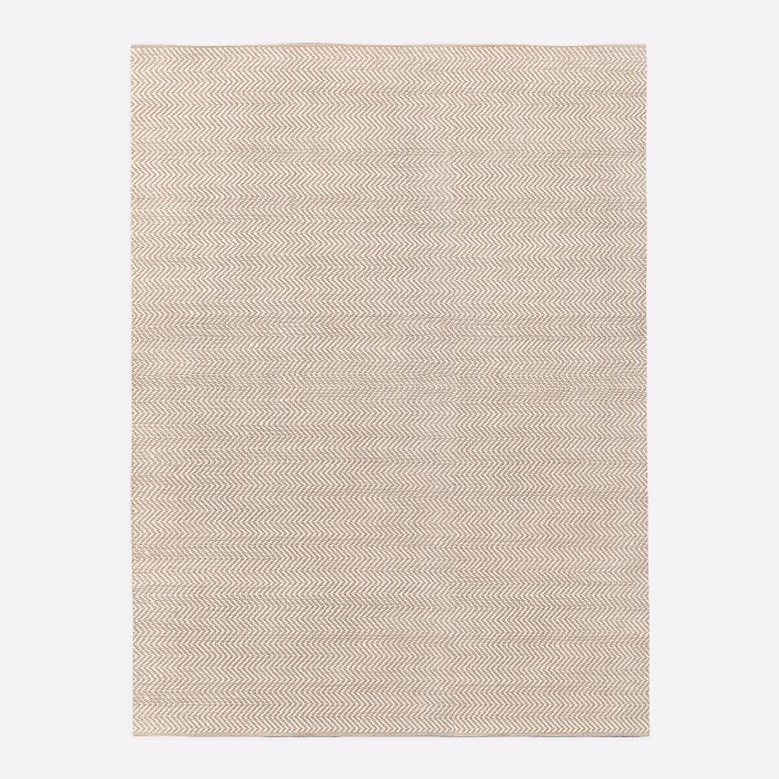 Rope Herringbone Outdoor Rug | West Elm